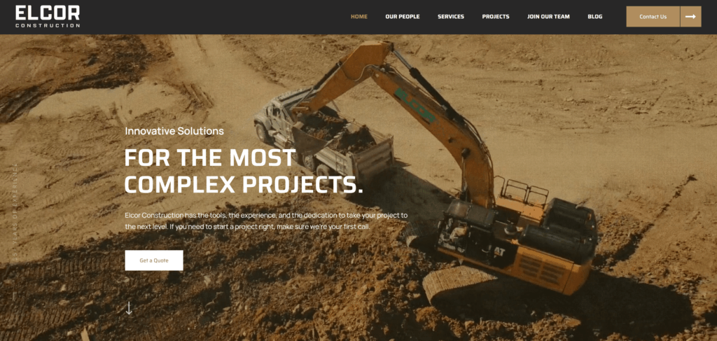 Elcor Construction | Excavation & Construction Services